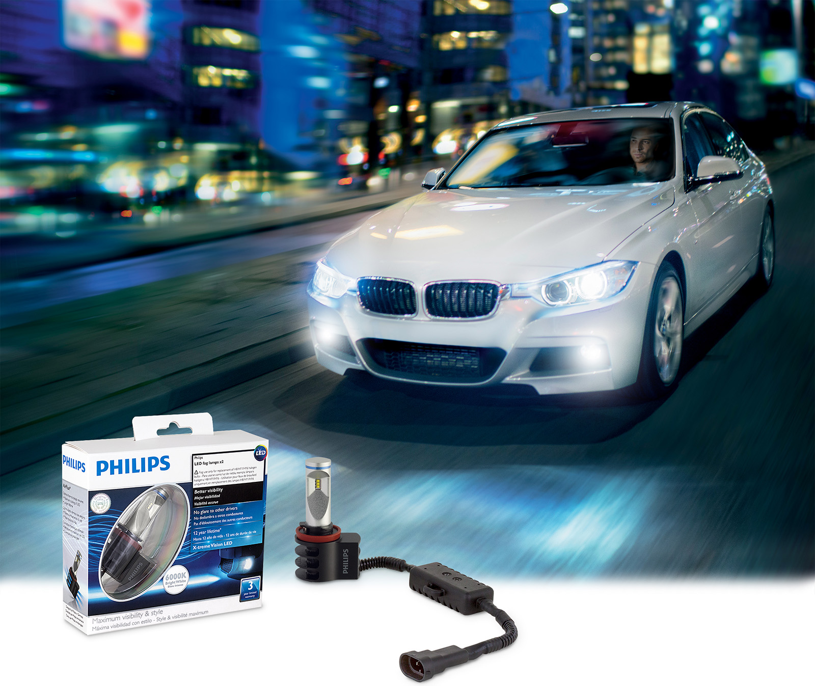 Philips X-tremeVision LED Fog Lamp - PASMAG is the Tuner's Source for ...